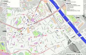 Distritos de París Etiqueta - Viajar a Francia