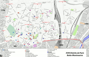 Distritos de París Etiqueta - Viajar a Francia